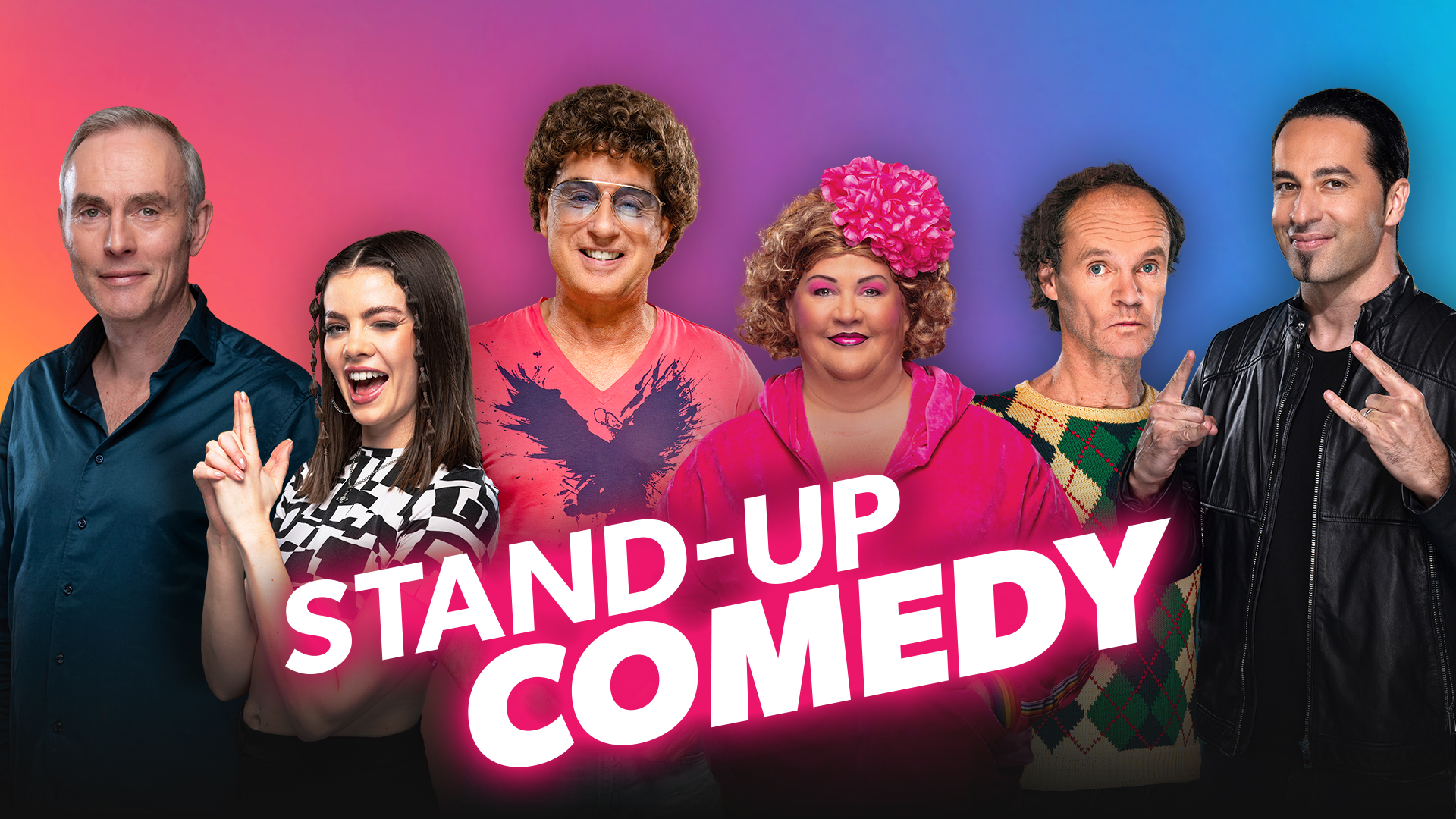 Stand-up Comedy ansehen: Live-TV-Sender kostenlos | Pluto TV