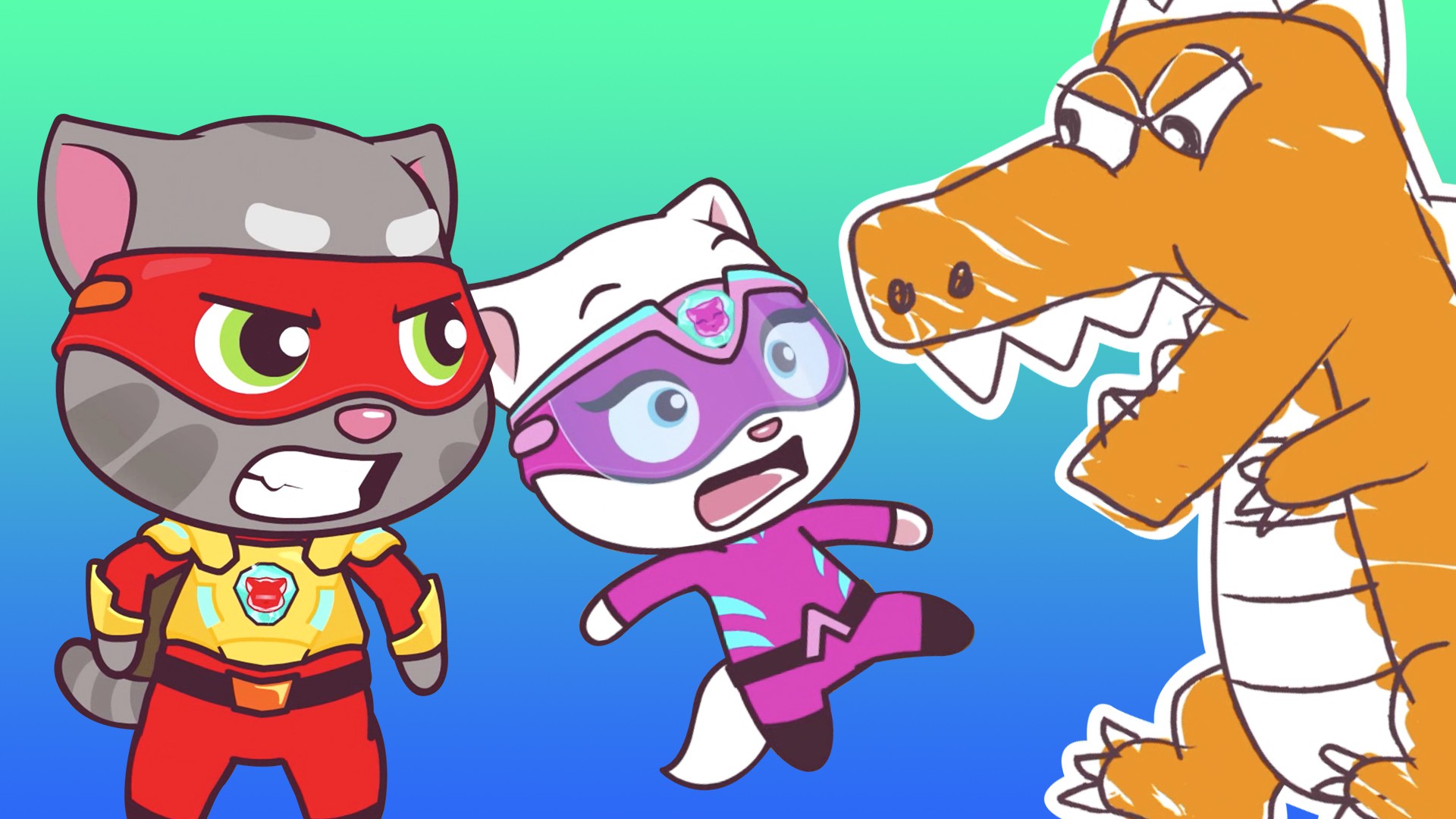 Talking Tom Heros Temporada 1 Grátis | Pluto TV