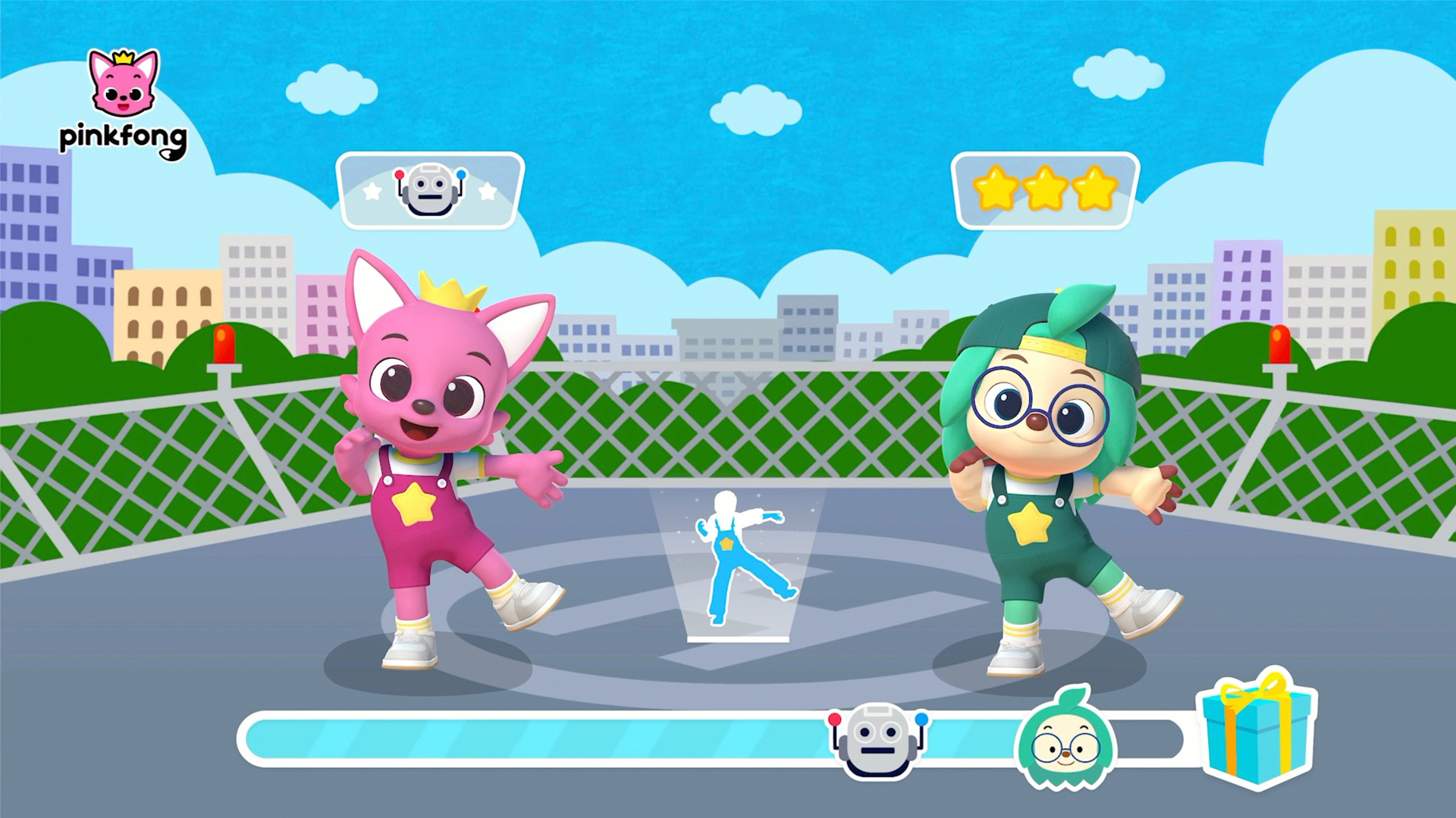 Watch Juego de bailes con Pinkfong y Hogi for Free Online | Pluto TV