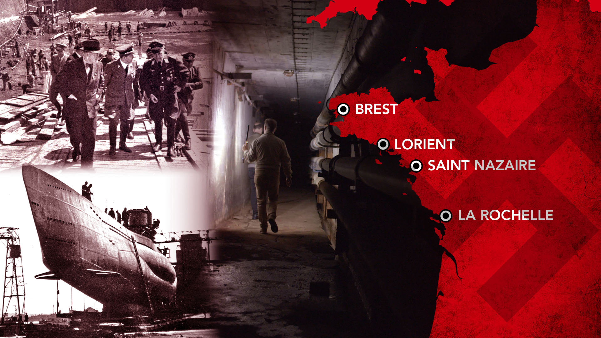 Watch Secrets of Nazi U-Boat Bases Season 1 Episode 1 | Pluto TV